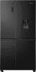 631L Black Stainless Steel side by side refrigerator with water ...